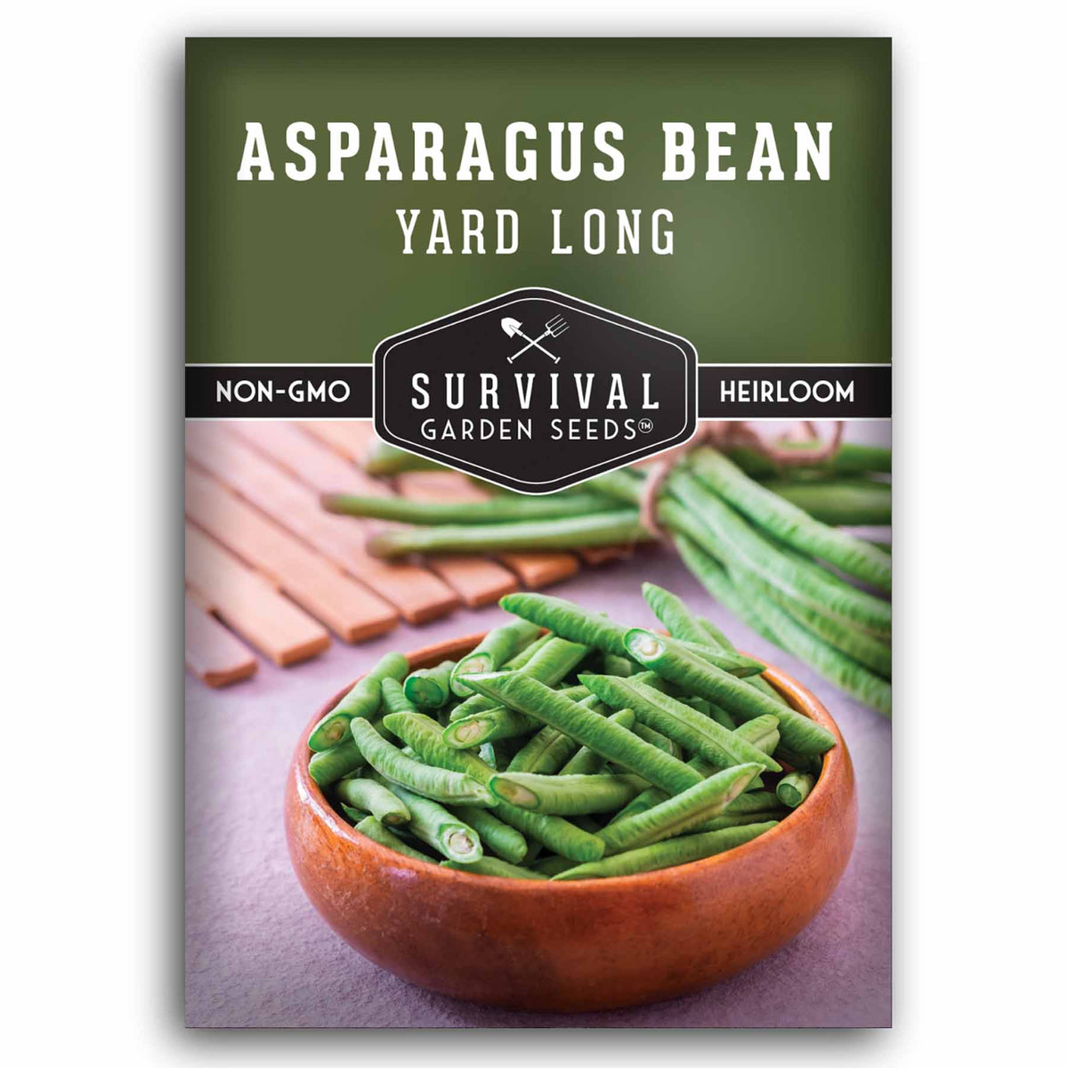 Asparagus Yardlong Bean Seeds – Heat-Tolerant Asian Pole Beans for Hig ...