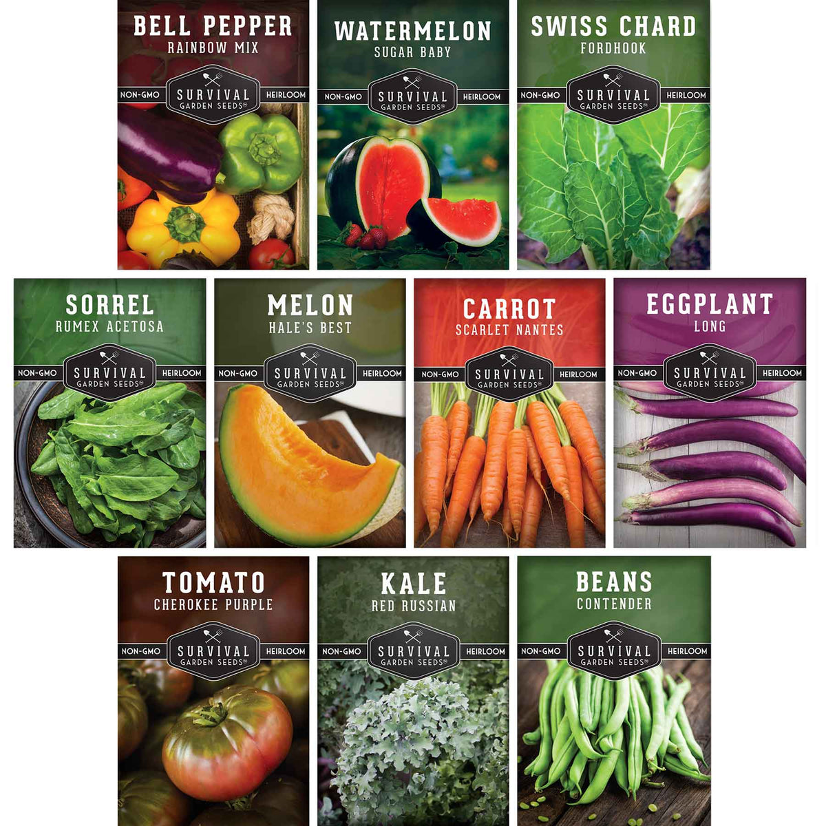 Drought-Tolerant Vegetable Seeds Pack – SurvivalGardenSeeds