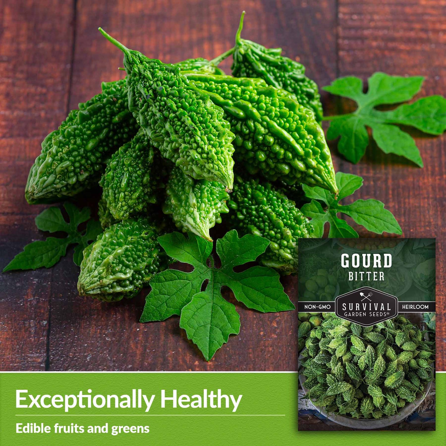 Bitter Gourd Seeds - Bitter Melon – SurvivalGardenSeeds