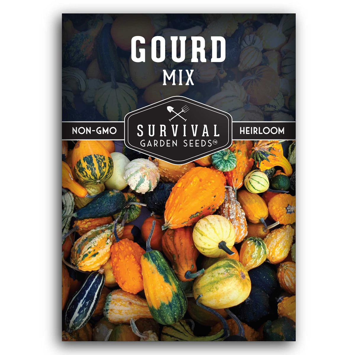 Ornamental Gourd Seeds Mix – Heirloom Non-GMO – SurvivalGardenSeeds