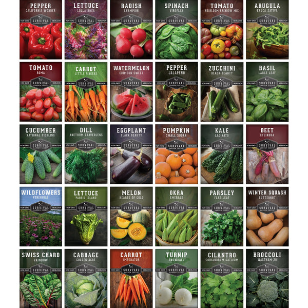 Seed Planting Calendar by Zip code – SurvivalGardenSeeds