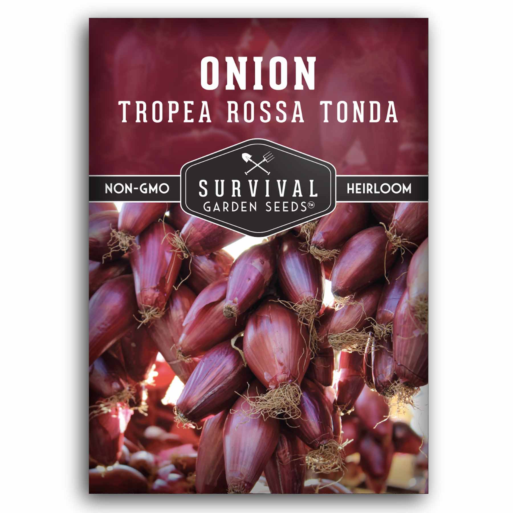 Tropea Rossa Tonda Onion Seeds - Italian Long Day Onion ...