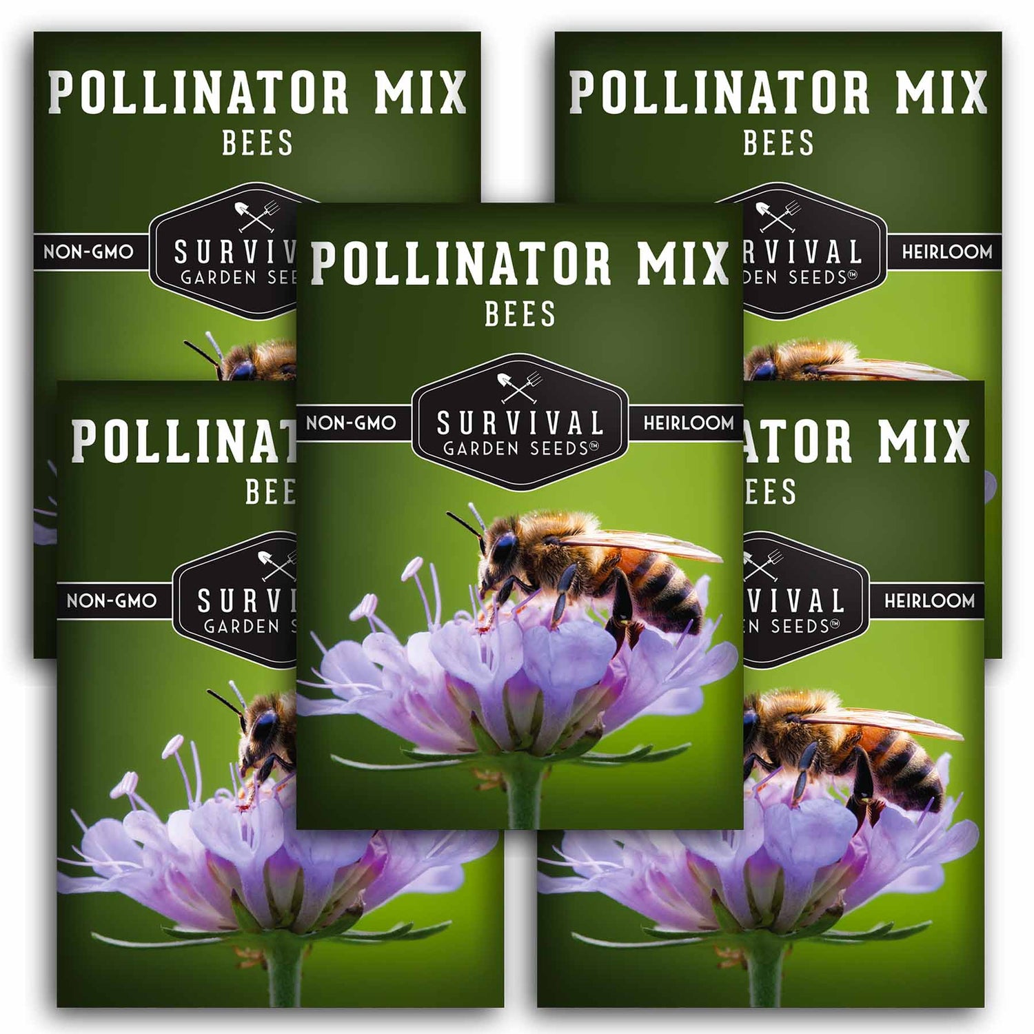 Pollinator Flower Mix - Plants for Bees – SurvivalGardenSeeds