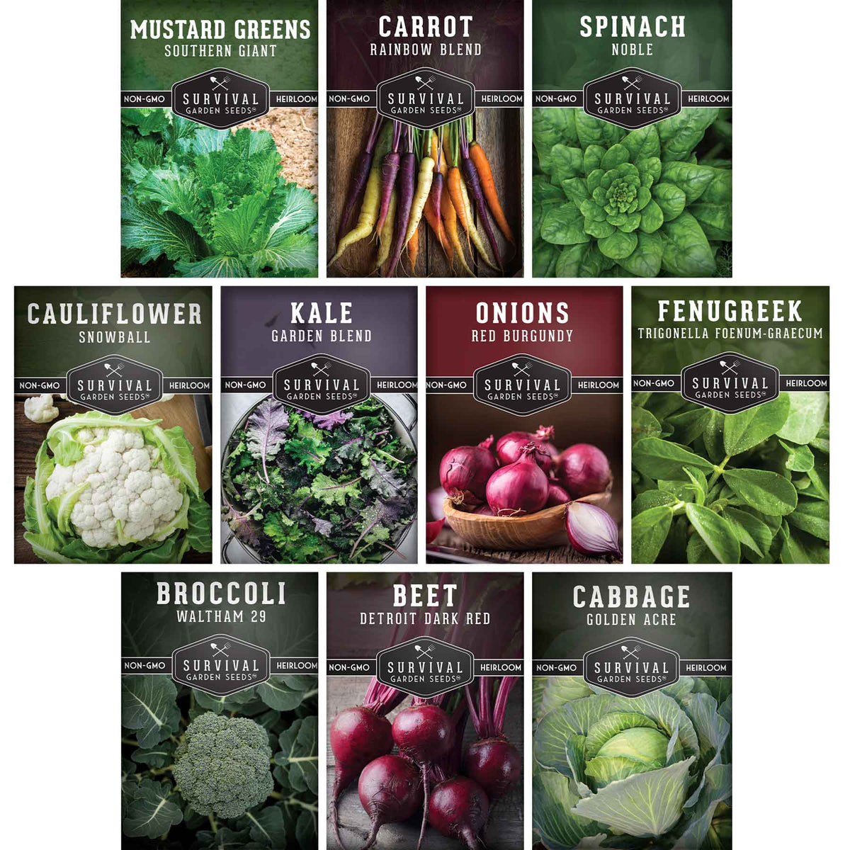 10 Cool-Weather Vegetable Seeds for Spring – SurvivalGardenSeeds