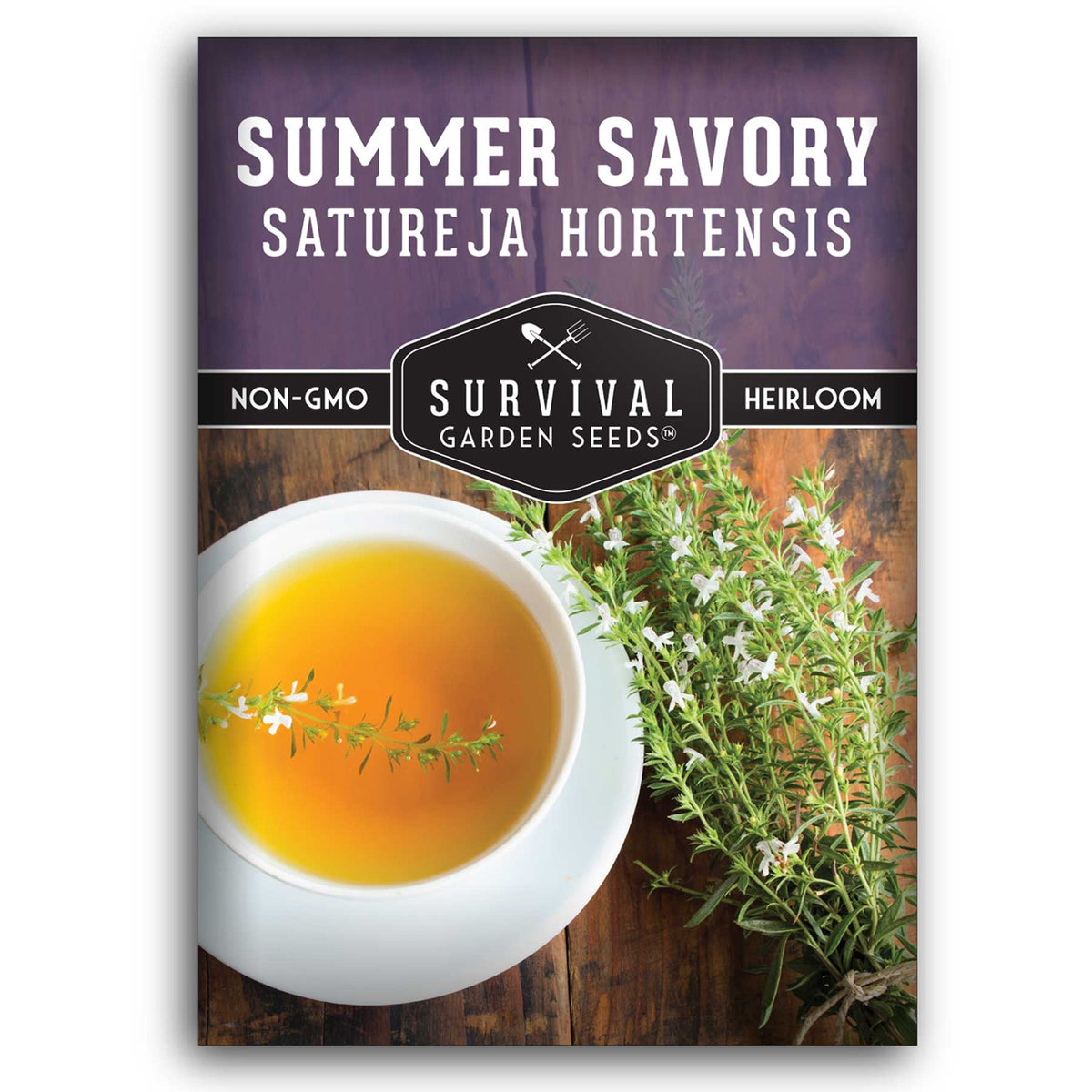 Summer Savory Seeds - Annual Savory – SurvivalGardenSeeds