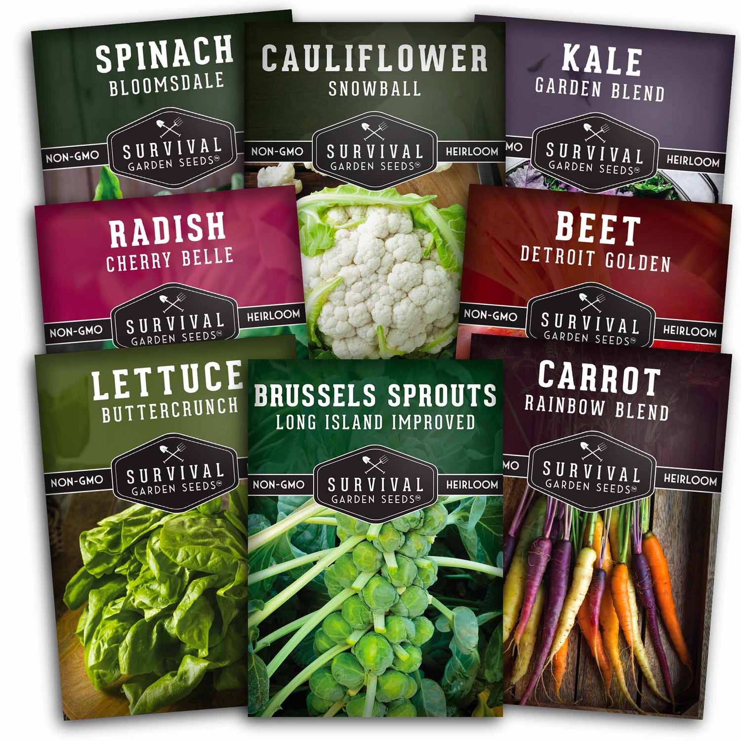Fall Garden Seed Collection - 8 Favorites – SurvivalGardenSeeds