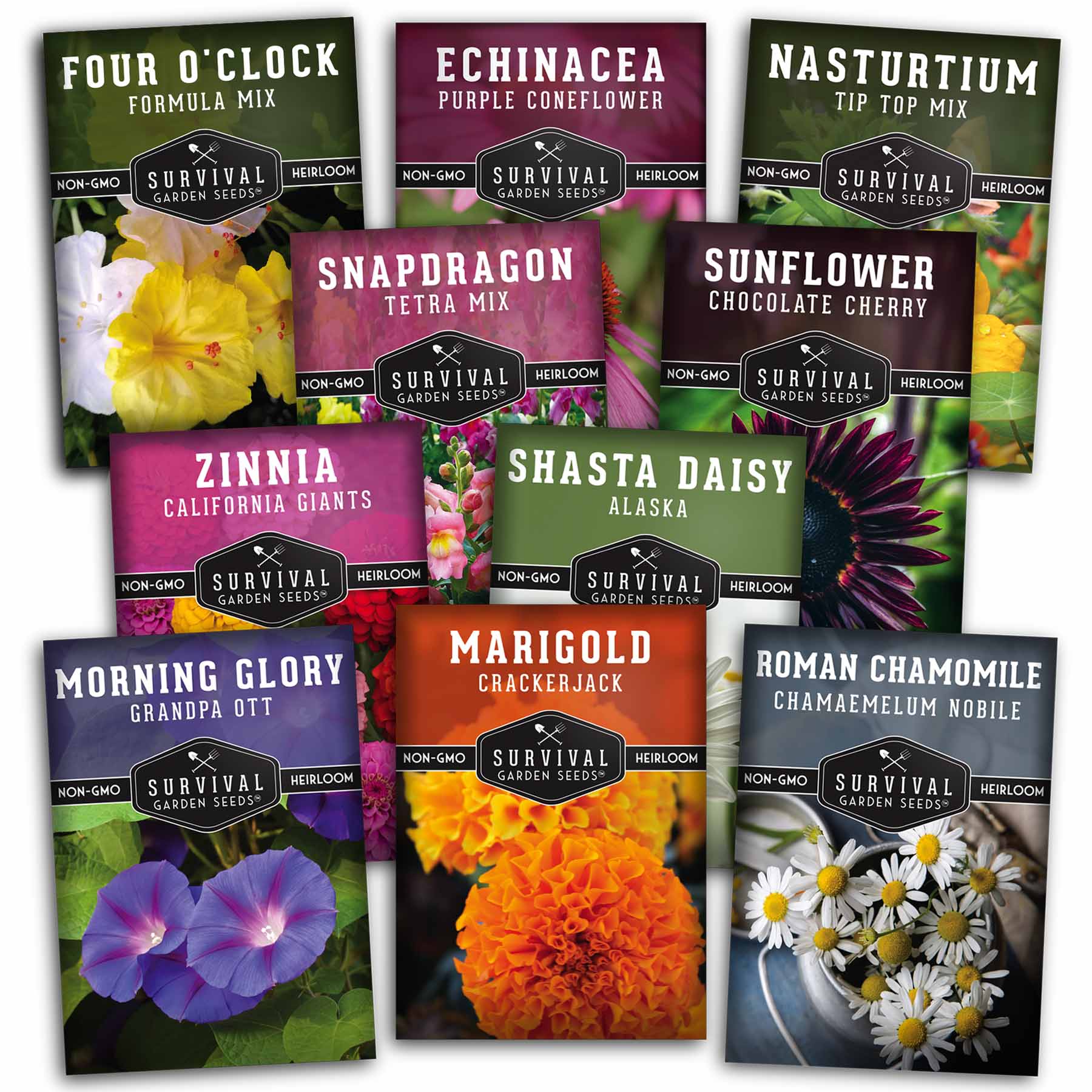Home Garden Seed Collection - 30 Vegetables - SurvivalGardenSeeds