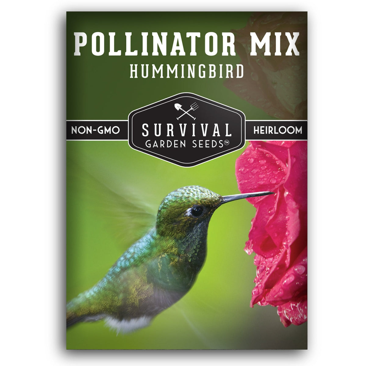 Pollinator Flower Mix for Hummingbirds – SurvivalGardenSeeds