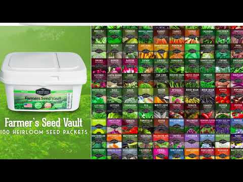Farmers Seed Collection - 100 Seed Packets – SurvivalGardenSeeds